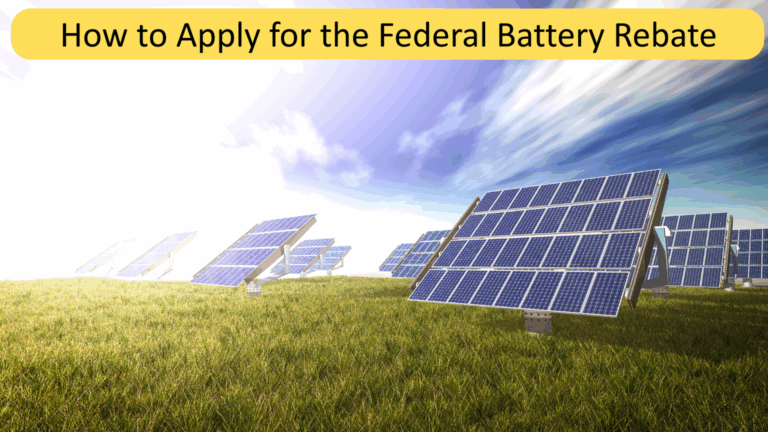 How to Apply for the Federal Battery Rebate in Australia 2025